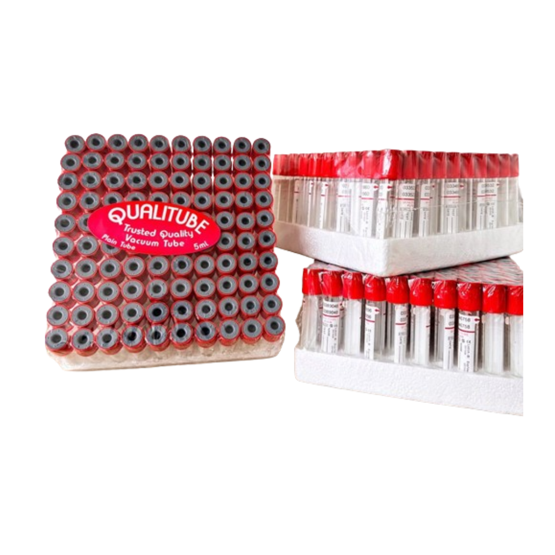 Qualitube Redtop Plain Tube - Macromed Philippines