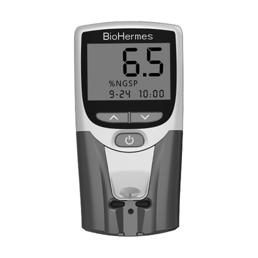 Biohermes HBA1C EZ 2.0 Handheld Glycohemoglobin Analyzer - Macromed ...