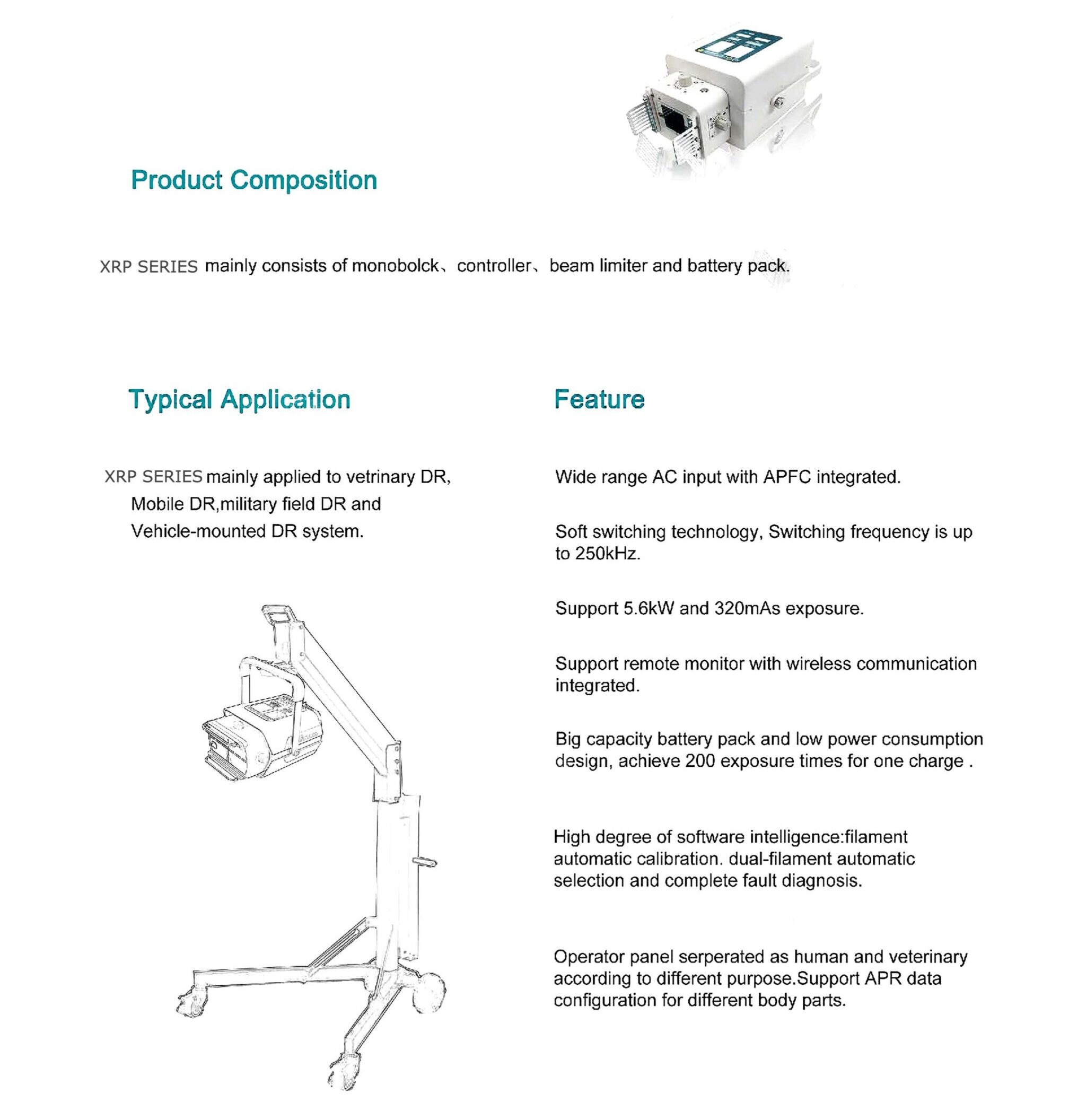 Portable Xray Machine For Human/Vet - Macromed Philippines