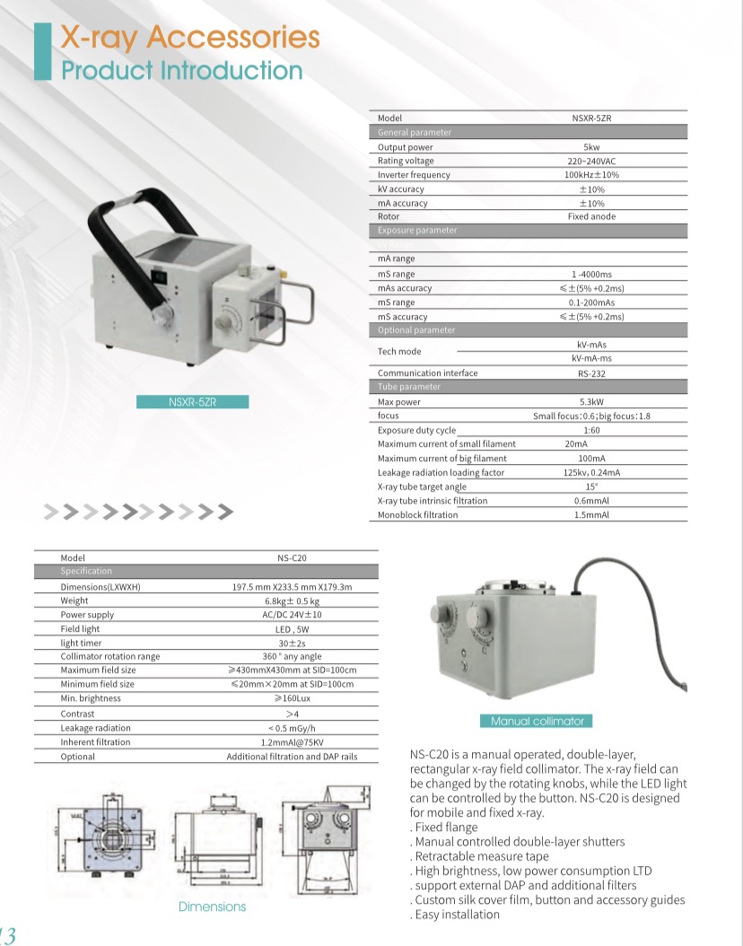 Portable Xray Machine For Human/Vet - Macromed Philippines