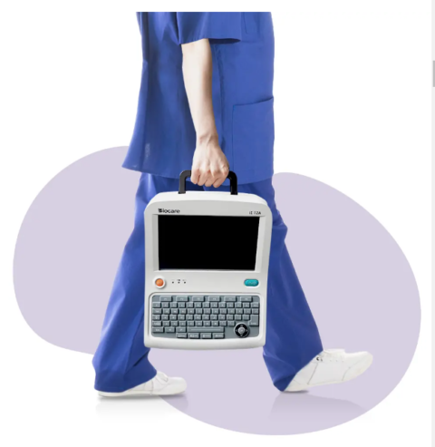 Biocare iE 12A Digital 12-channel ECG Machine - Macromed Philippines