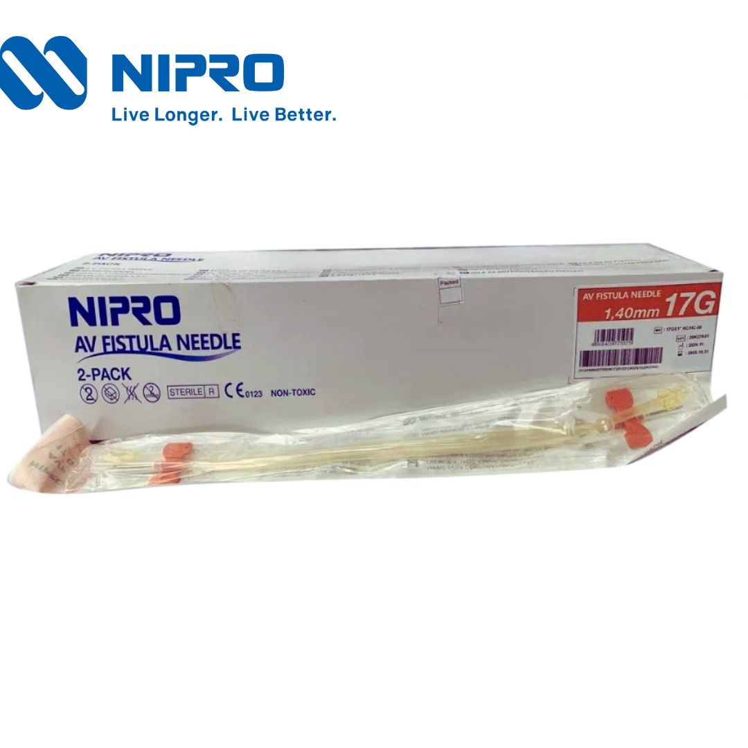 Nipro AV Fistula Needle for Dialysis - Macromed Philippines